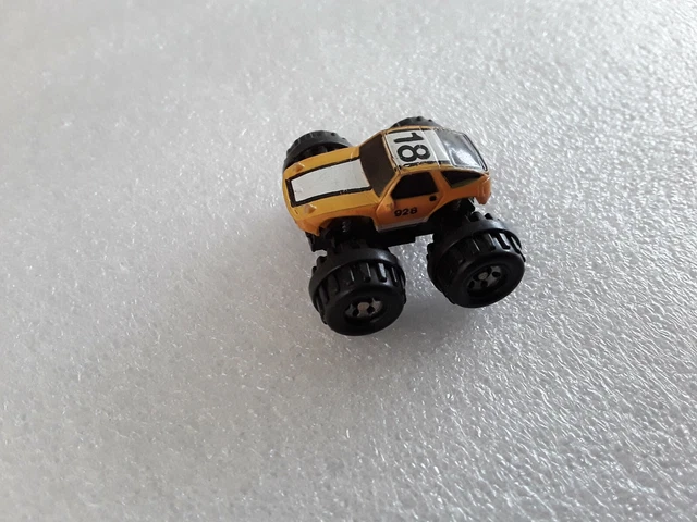 MICRO MACHINE PORSCHE 928 galoob blanche et jaune micromachines MT EUR ...