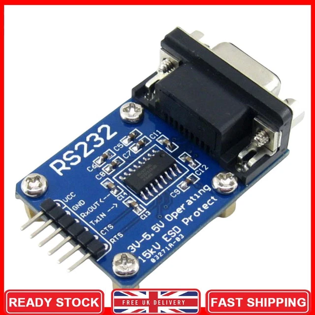 WAVESHARE RS232 SP3232 Module ESD RS232 To TTL Serial DB9 To TTL ...