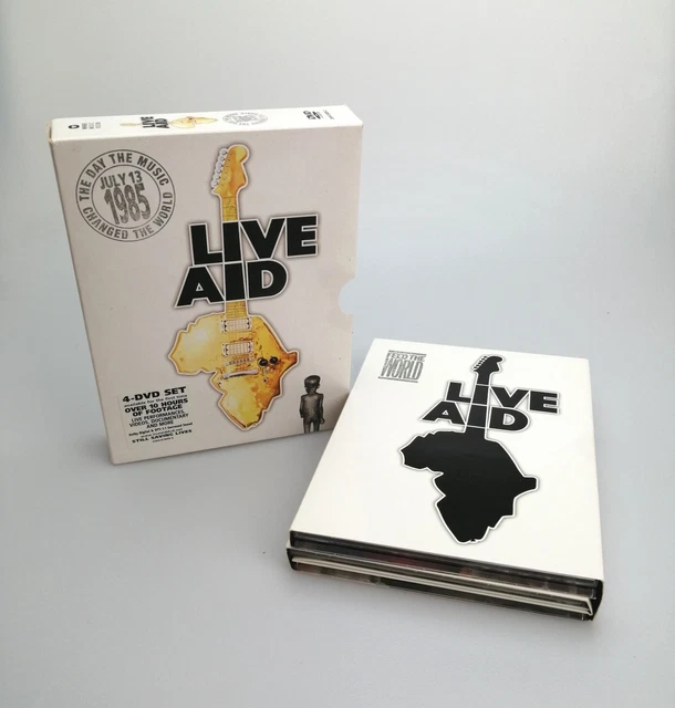 ** LIVE AID Dvd 4-Disk Set 1985 ** £23.09 - PicClick UK