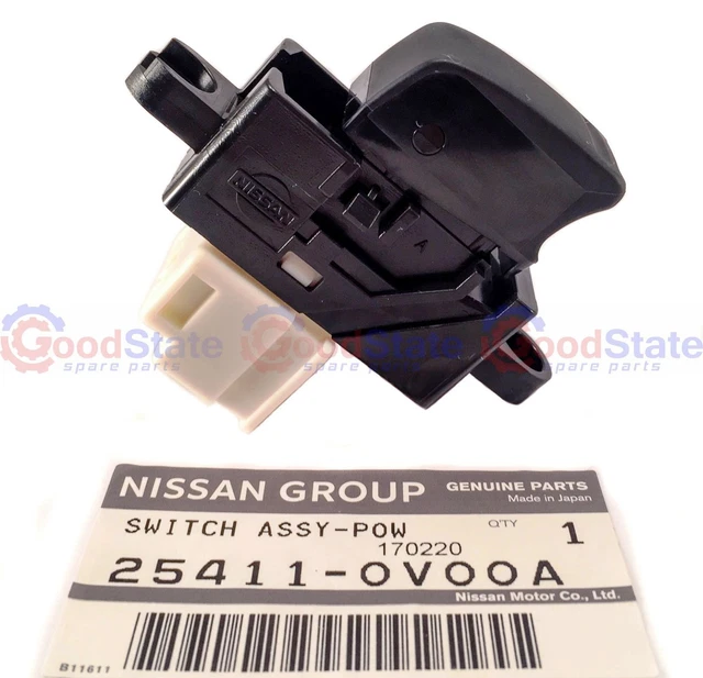 GENUINE NISSAN PATROL GU Y61 Electric Power Window Switch 25411 0V00A ...