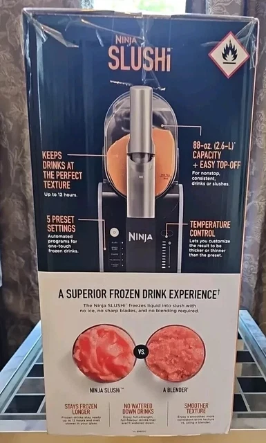 NINJA SLUSHI PROFESSIONAL Frozen Drink Maker Model FS301C Rapidchill ...