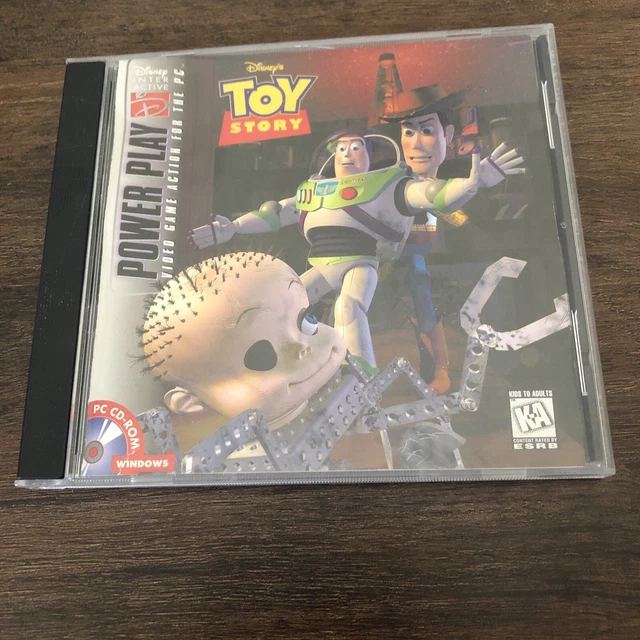 VINTAGE DISNEY'S TOY Story: Power Play CD-ROM Game (PC, 1996) Windows ...