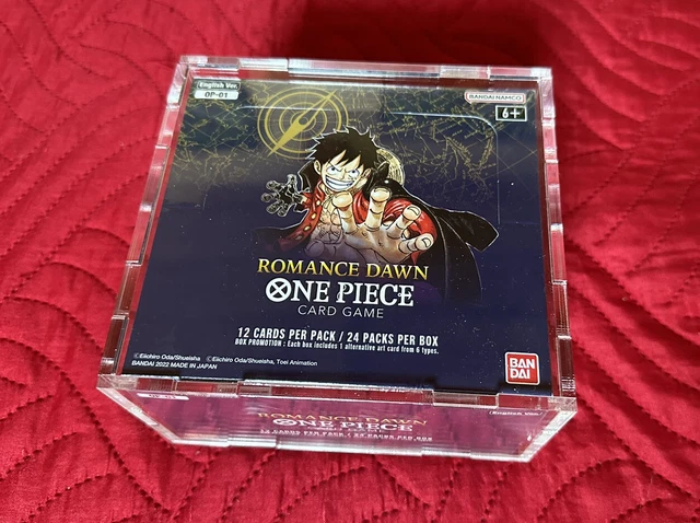 ONE PIECE CARD Game Box Op 01 Romance Dawn Sealed First Print ...