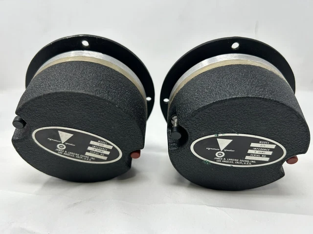 VINTAGE JBL 075 Bullet Tweeters Pair-8 ohm £708.18 - PicClick UK
