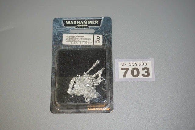WARHAMMER 40K ADEPTUS Mechanicus Tech Priest Enginseer Metal - LOT 703 ...