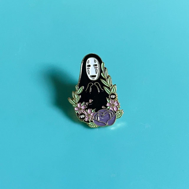 NO FACE TOTORO Howls Moving Castle Studio Ghibli Pin Badge £5.99 ...