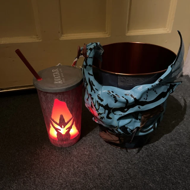 NEW ODEON CINEMA Avatar 3: Fire & Ash Banshee Popcorn Tin Bucket and ...