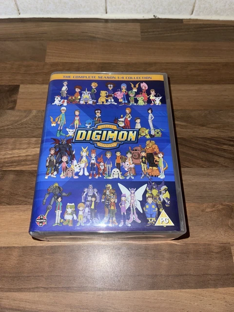 DIGIMON COMPLETE SEASONS 1-4 Box Collection DVD Box Set UK PAL £49.99 ...