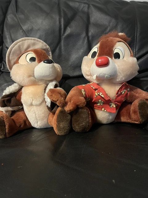 VINTAGE DISNEYLAND CHIP and Dale Rescue Rangers Disney World Plush Soft ...