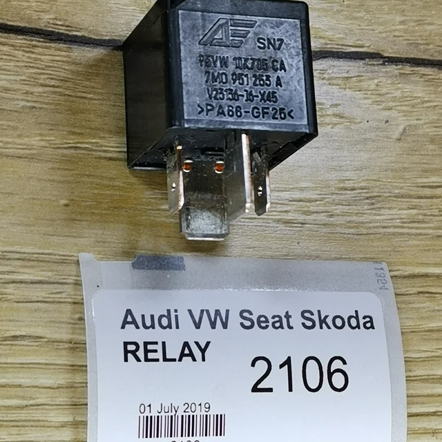 RELAY 100 VAG 95Vw10K705Ca 7M0 951 253 A 95Vw 10K705Ca Audi Vw Seat ...