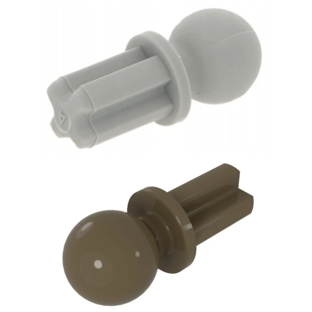 20X LEGO TECHNIC, Axle 1L with Tow Ball (#2736) Brand New £3.30 ...