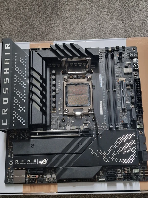 ASUS ROG CROSSHAIR X670E Gene - AMD AM5 DDR5 PCIE 5.0 mATX Gaming ...