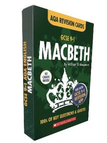 MACBETH AQA ENGLISH Literature (GCSE Grades 9-1 Revision Cards) by ...
