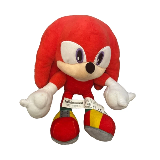 SONIC THE HEDGEHOG Knuckles Soft Toy Saga Prize International £5.00 ...