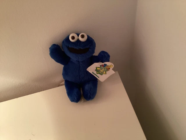 SESAME STREET MINI plush Cookie Monster with applause label. New £8.92 ...