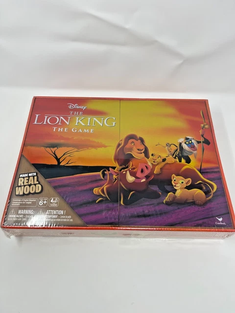 DISNEY LION KING the game Wood Retro Collectors Edition Deluxe Board ...