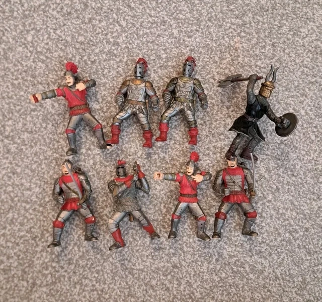 EARLY LEARNING CENTRE ELC Medieval Knights Fantasy Toy Bundle 8 Figures ...