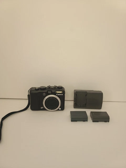 CANON POWERSHOT G7 10 MP Megapixel Compact Digital Camera + Charger ...