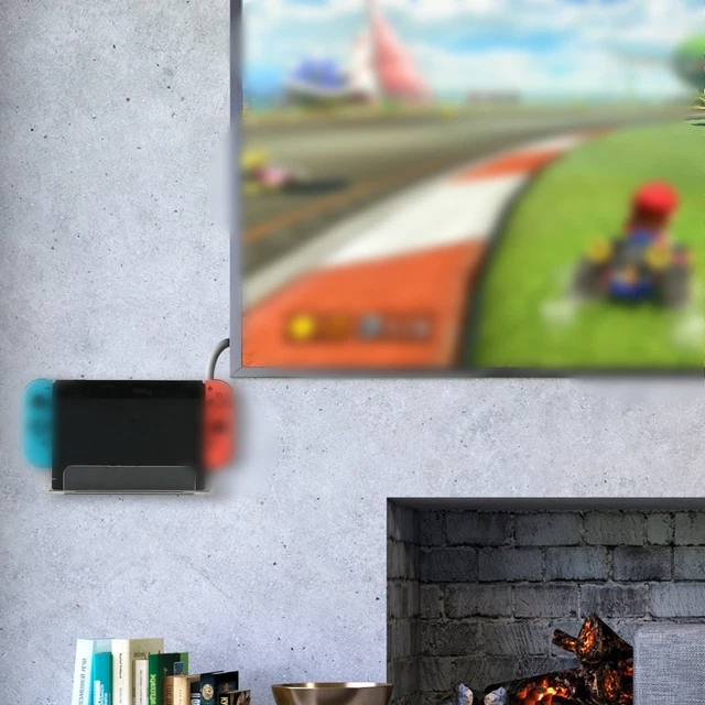 SUPPORT MURAL POUR Nintendo Switch Dock Installation Facile avec Outils ...