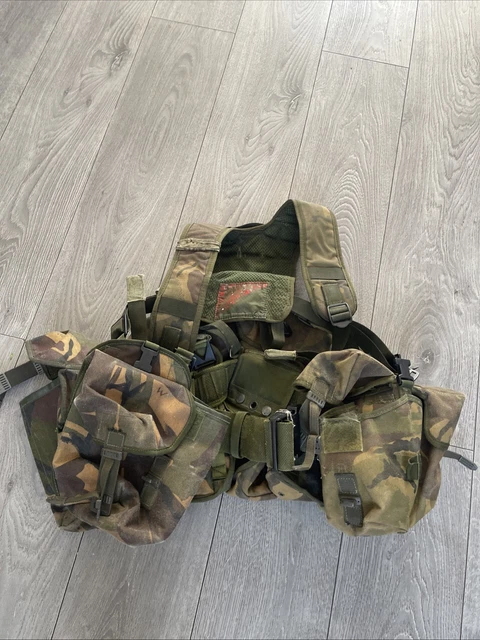 BRITISH ARMY DPM Webbing PLCE Load Carrying Belt with Pouches £35.00 ...