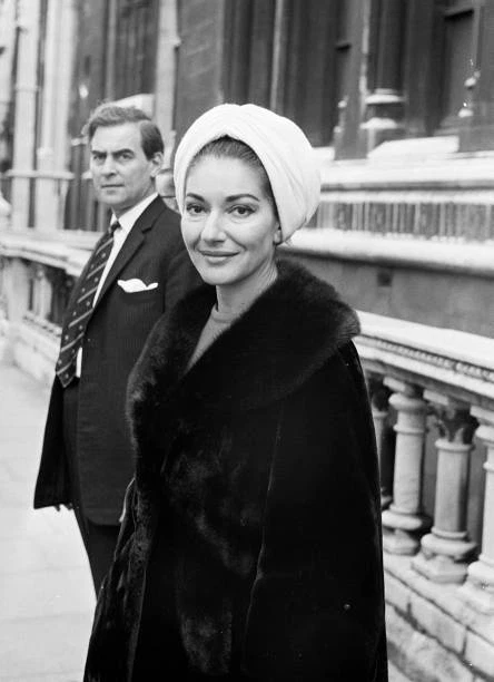 MARIA CALLAS THE opera singer and the Greek shipping tycoon Aristo- Old ...