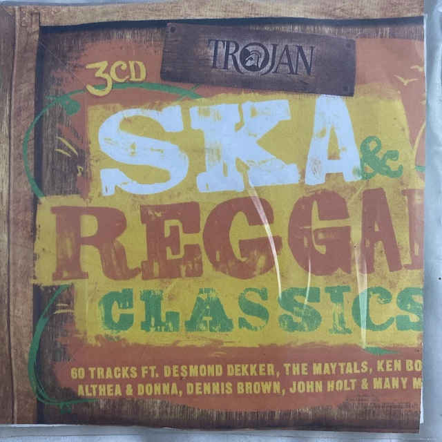 TROJAN SKA & Reggae & Classics Box Set - Various Artists 3CDs £8.00 ...