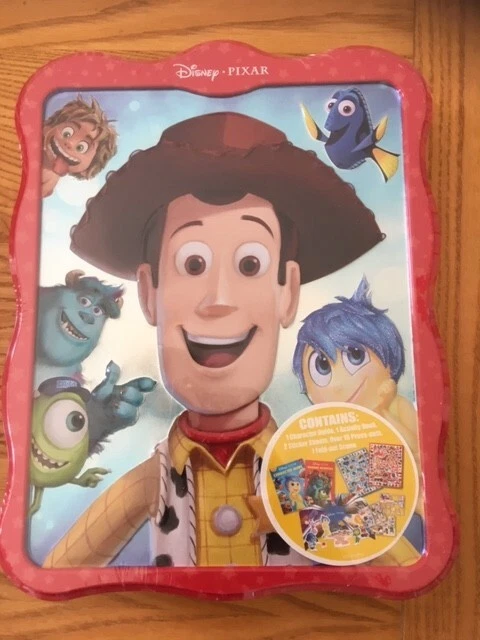 TOY STORY INSIDE Out Monsters Inc Dory Disney Activity bk gift sticker ...