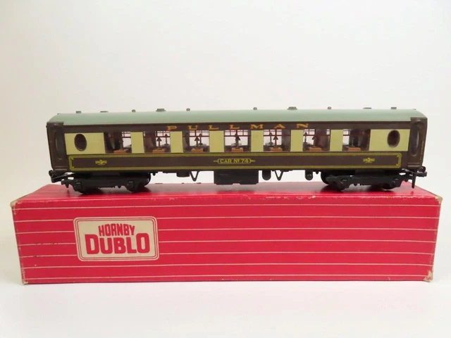 HORNBY DUBLO 4186 Pullman Car 2nd Class 'Car No.74', OO, VNMB! £10.00 ...