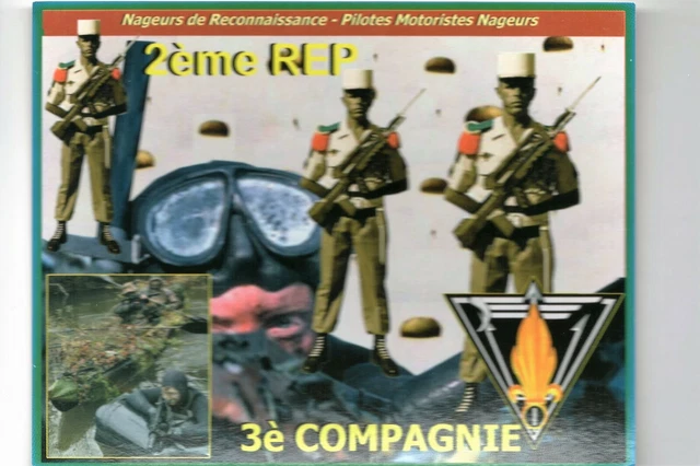MILITARIA - LEGION - 2nd REP - 3rd company - reconnaissance swimmers £1 ...