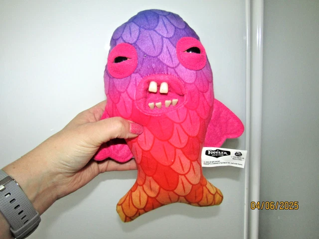 FUGGLER FUNNY UGLY Monster - Cod Father Fuggler Fish Purple/orange ...
