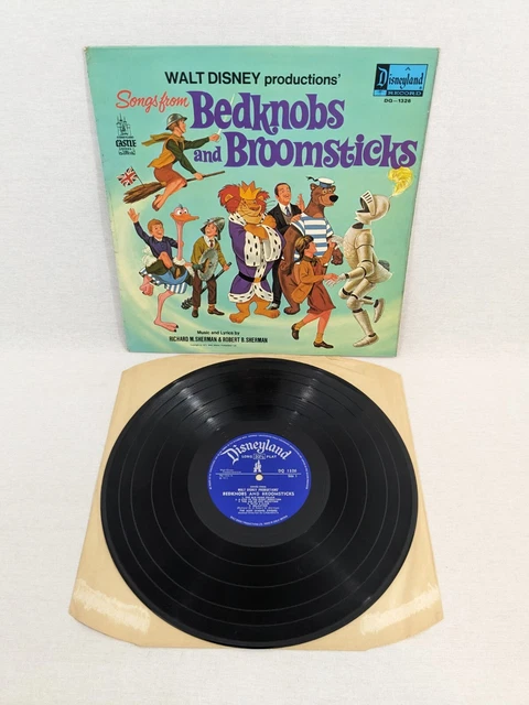 WALT DISNEY SONGS From Bedknobs And Broomsticks Vinyl Record LP 1971 ...