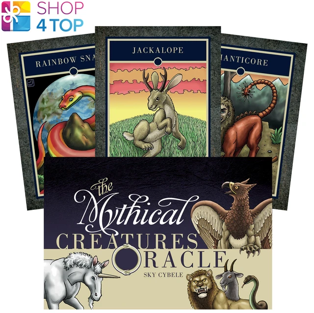 THE MYTHICAL CREATURES Oracle Deck Manual Schiffer Publishing Sky ...