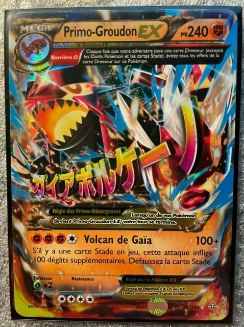 CARTE POKÉMON PRIMO Groudon EX XY Primo-Choc 86/160 - FR Neuve EUR 35,00 - PicClick FR