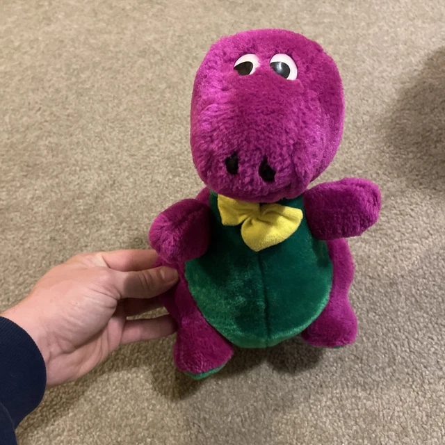 BARNEY THE DINOSAUR 11" Plush 90s Barney And Friends $4.02 - PicClick CA