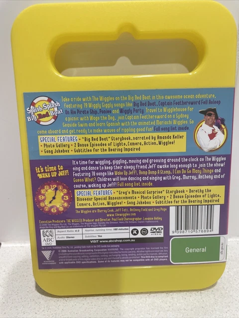 THE WIGGLES DVD- Splish Splash Big Red Boat / Wake Up Jeff | Original ...