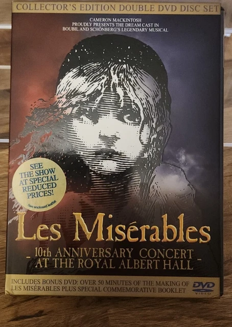 LES MISERABLES 10TH Anniv.Concert At The Royal Albert Hall (2-Disc DVD ...