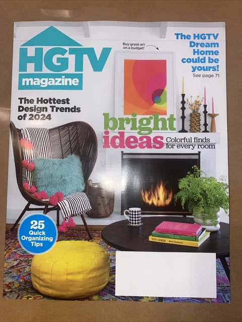 HGTV MAGAZINE MAGAZINE January February 2024 The Hottest Design Trends ...