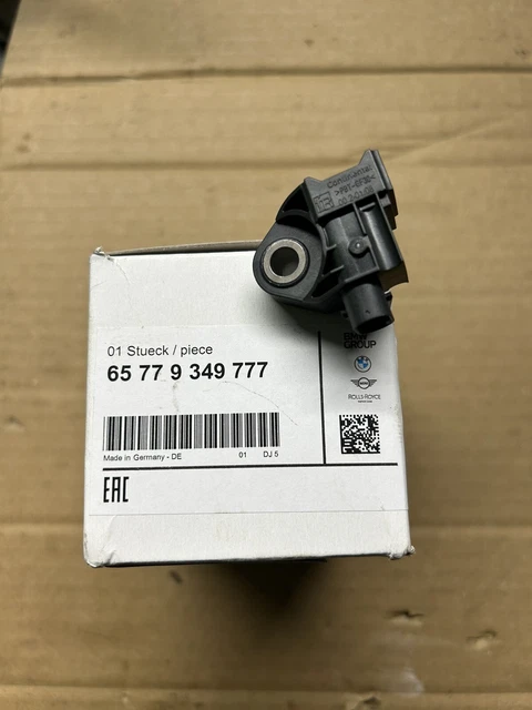 VÉRITABLE AIRBAG AVANT D'origine Bmw Srs Capteur D'impact De Collision ...