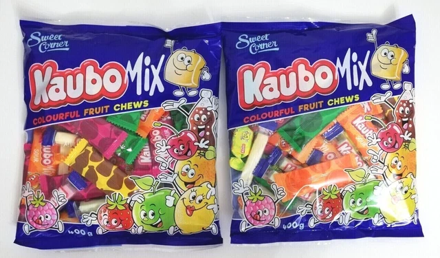800G SWEET CORNER Kaubo Mix Colourful Fruit Chews (400g x 2 Pack) £15. ...