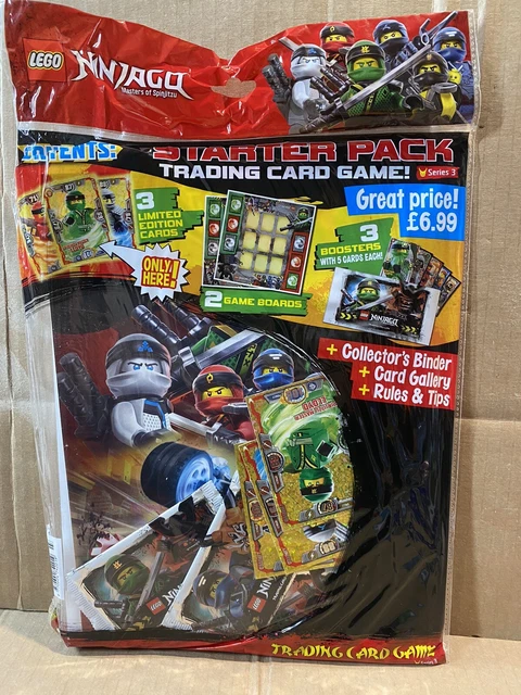 LEGO NINJAGO SERIES 3 Trading Cards Starter Pack 3 Limited Cards £10.95 ...