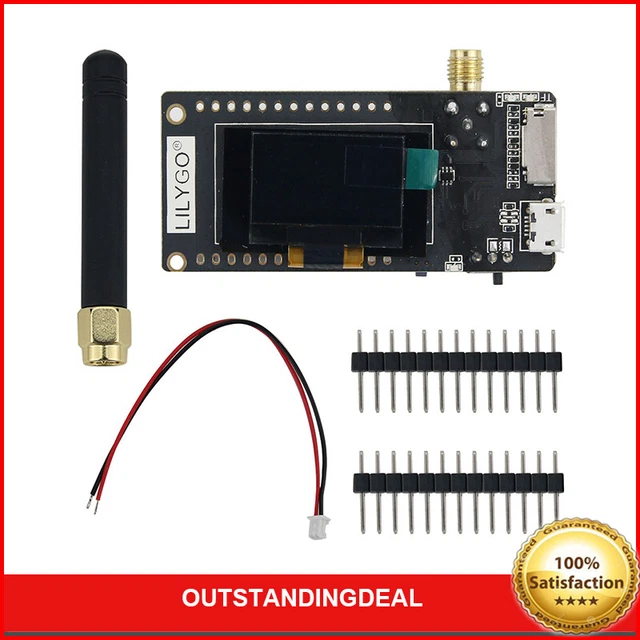 LORA32 V2.1 ESP32 LoRa OLED 0.96 Wifi Bluetooth Wireless Module 433/868 ...