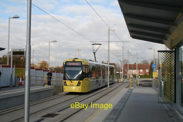 PHOTO 12X8 WYTHENSHAWE Town Centre Metrolink station Gatley This new ...