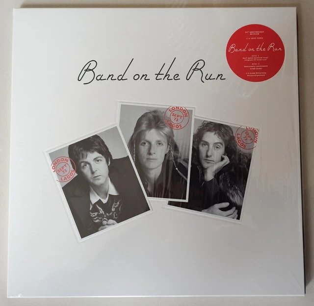 PAUL MCCARTNEY & Wings BAND ON THE RUN Half Speed Limited Edition Box 2 ...