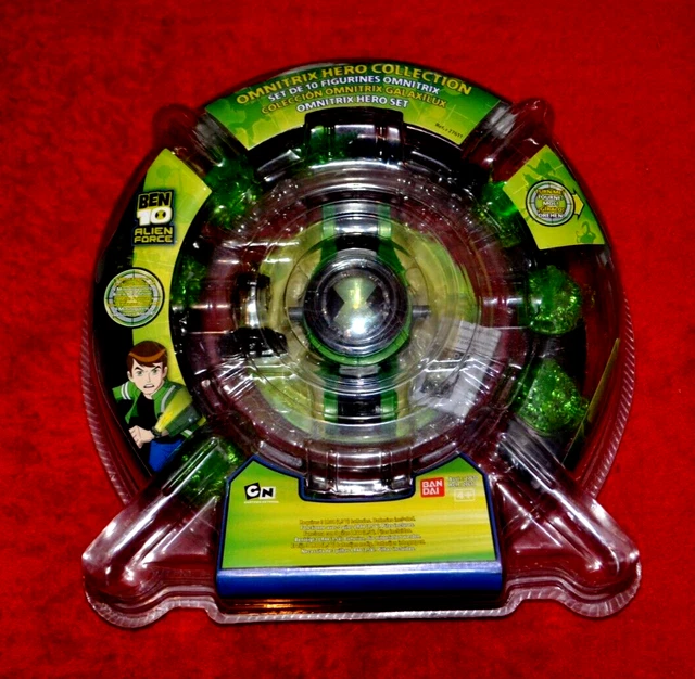 RARE BEN 10 Alien Force omnitrix hero collection europe Bandai sealed ...