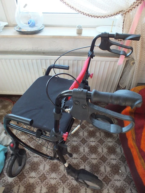 ROLLATOR KLAPPBAR LEICHTGEWICHTSROLLATOR Laufhilfe Gehhilfe Gehwagen ...
