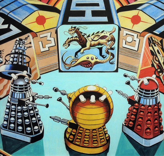 DOCTOR WHO POSTER Page . Tv21 Emperor Dalek . D04F £7.99 - PicClick UK