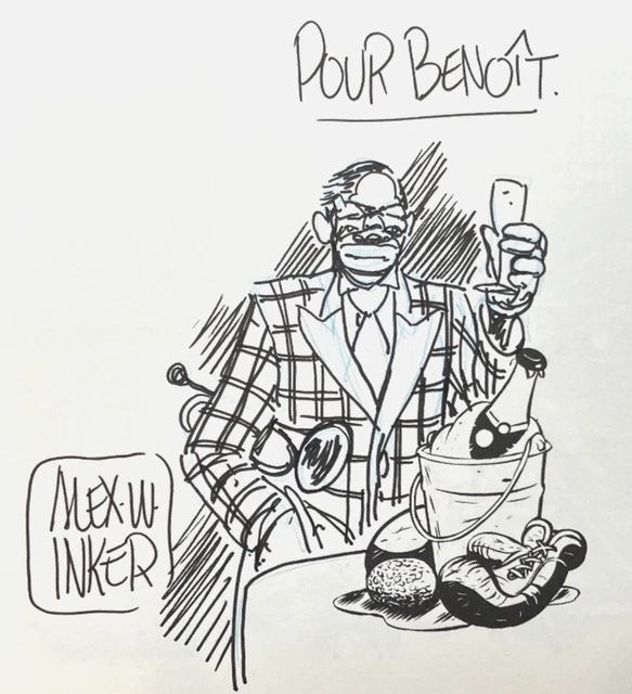 DÉDICACE ALEX W. INKER (avec dessin original) PANAMA AL BROWN EO 2017 ...