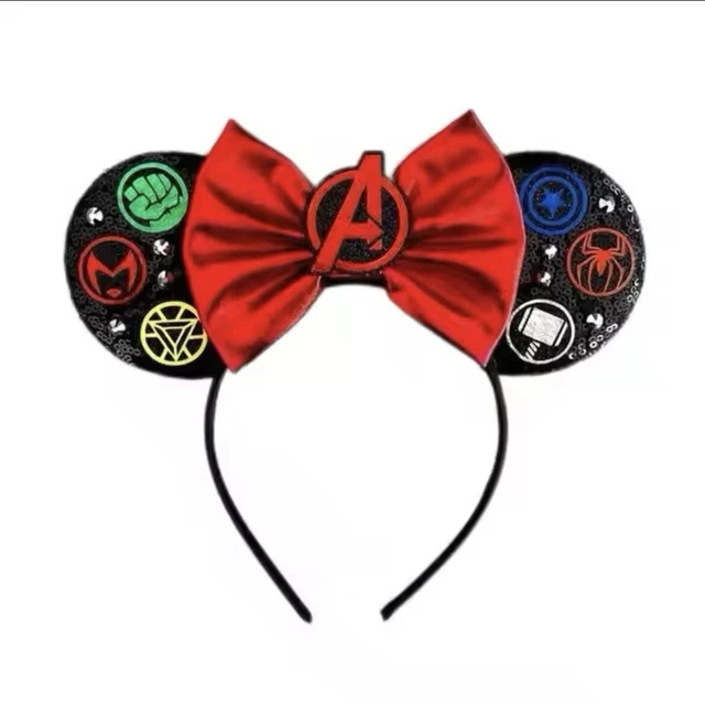 DISNEY INSPIRED MARVEL Avengers Mickey Mouse Ears Headband £5.99 ...