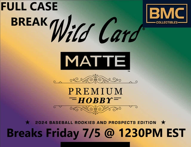 PAUL SKENES 2024 Wild Card mat baseball 12 boîte de passe-temps étui ...