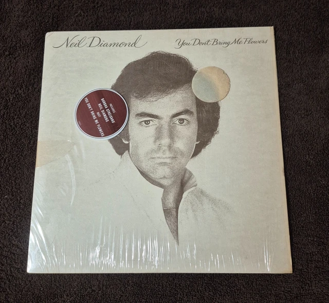 NEIL DIAMOND YOU Dont Bring Me Flowers 1978 1st Press vinyl LP CBS FC ...